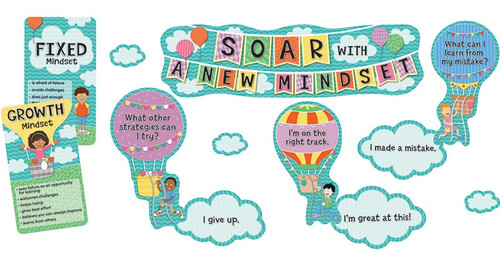 Soar with a New Mindset Mini Bulletin Board Set | Terrific Teaching To