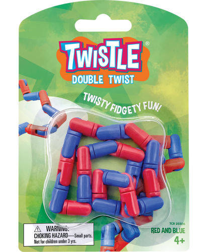 Twistle Double Twist Red and Blue | Terrific Teaching To