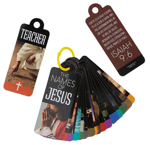 Names of Jesus Cards on Ring | Terrific Teaching To