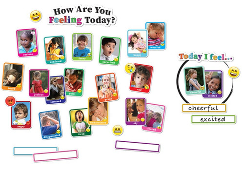 PICTURES EMOTIONS MINI BULLETIN BOARD SET | Terrific Teaching To