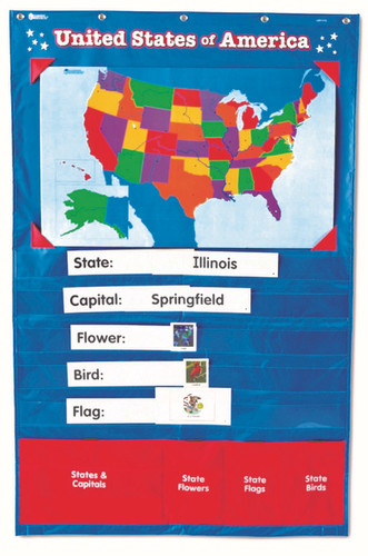 United States Pocket Chart | Terrific Teaching To