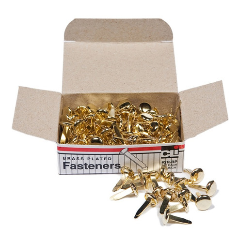 PAPER FASTENERS 1/2IN BOX OF 100 | Terrific Teaching To