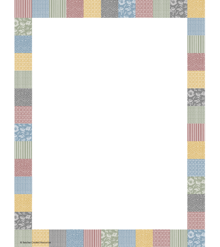 Classroom Cottage Computer Paper | Terrific Teaching To