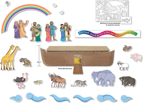 Noah’s Ark Bulletin Board Set | Terrific Teaching To