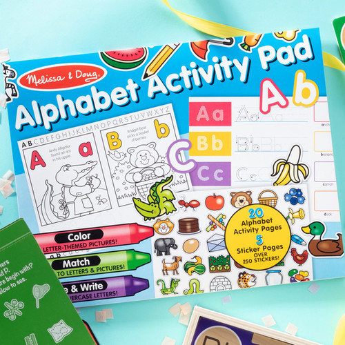 Alphabet Activity Pad | Terrific Teaching To
