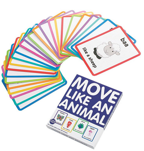 Move Like An Animal Action Cards | Terrific Teaching To