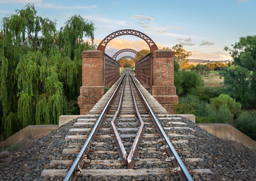 Woolbrook NSW - Railway Bridge | Photo-e-Scape