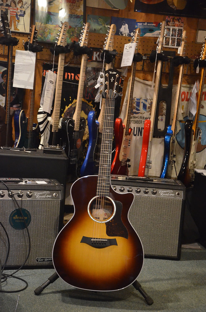 New Taylor 414ce Sunburst!