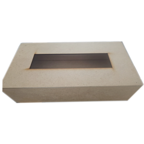 Kleenera rectangular con tapa | Maderart