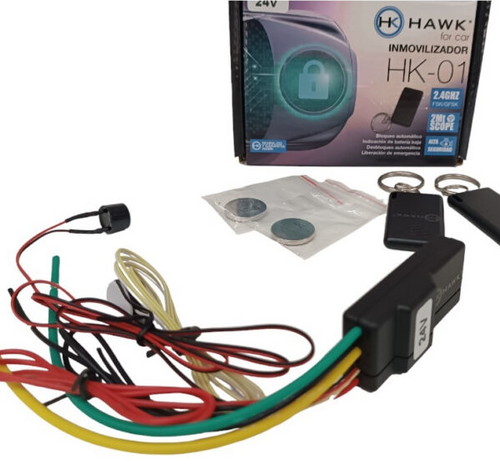 Inmovilizador Hawk HK-01 Auto Corta Corriente Antiportonazo Garantía | Misitio