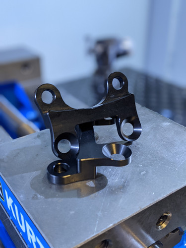Offset Front Brake Caliper Mount | disingerrp