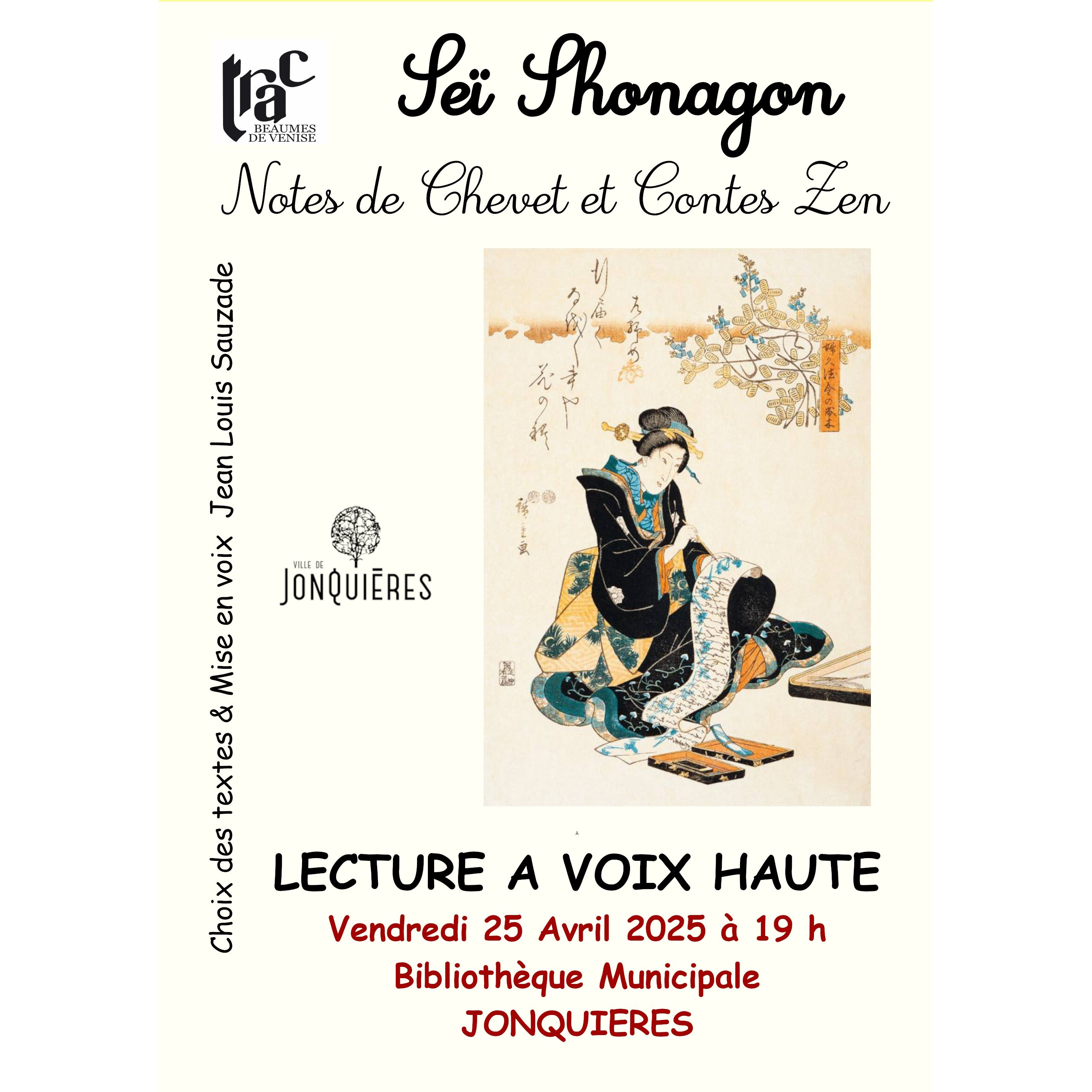 Seï Shonagon : notes de chevets et contes zen | Trac