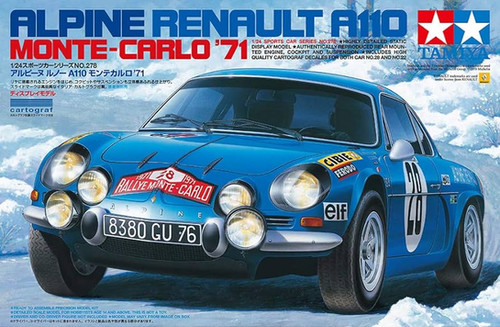 Tamiya Alpine Renault A110 Monte-Carlo '71 | KMP-Scale Models