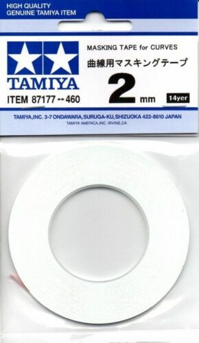 TAMIYA MASKING TAPE 2MM CURVE | KMP-Scale Models