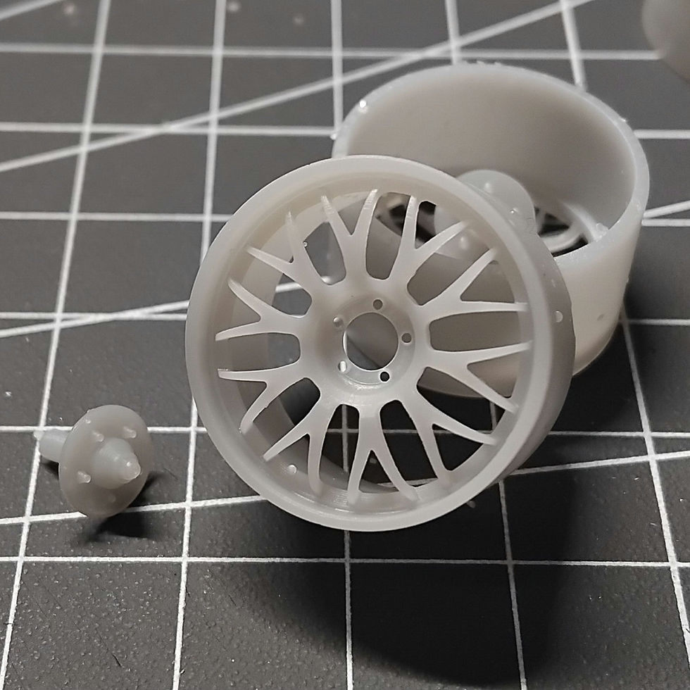 AMG C-CLASS DTM BBS rims | KMP-Scale Models