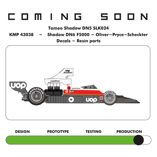 Shadow DN6 F5000 Pryce-Oliver 1:43 | KMP-Scale Models