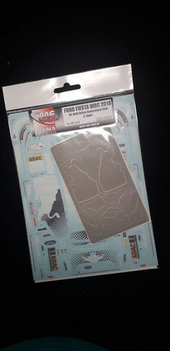 Fiesta WRC+ 2018 Deutschland decals | KMP-Scale Models