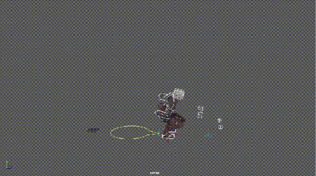 Biped Animation- Run Cycle #1