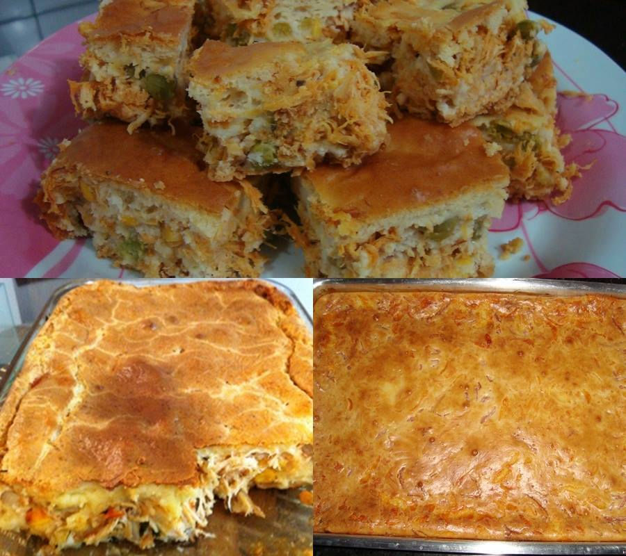 Torta de Frango Deliciosa