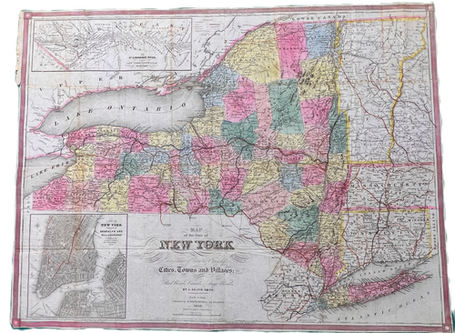 New York State Maps | Antique Maps of NYS