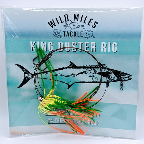 King Duster Rig - Yellow/Green/Orange | Wild Miles Tackle