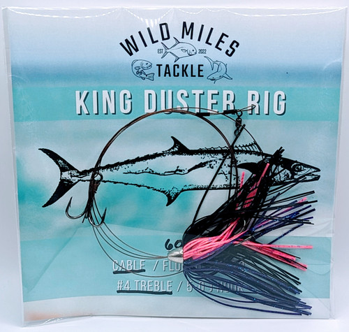King Duster Rig - Pink/Purple/Black | Wild Miles Tackle