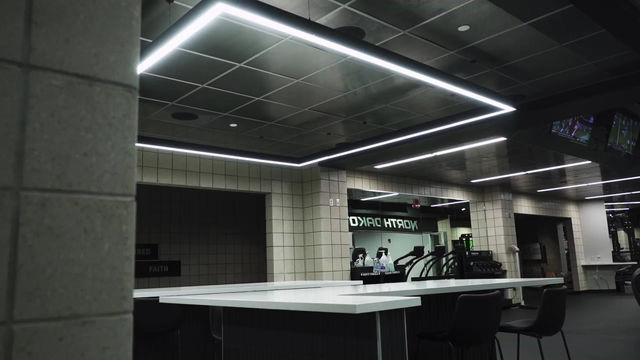 University of North Dakota Hockey's Newly Renovated Weight Room