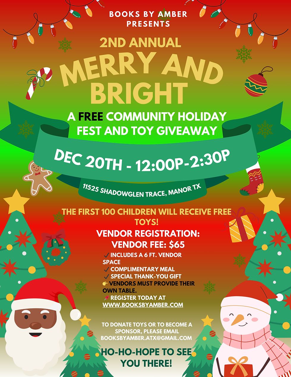 2nd Annual Merry and Bright | Books By Amber