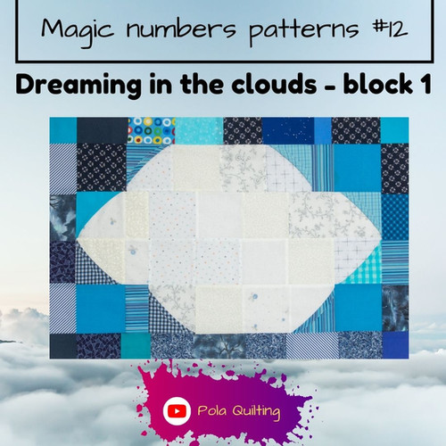 Magic numbers patterns #12 Dreaming in the clouds - block 1 handout ...