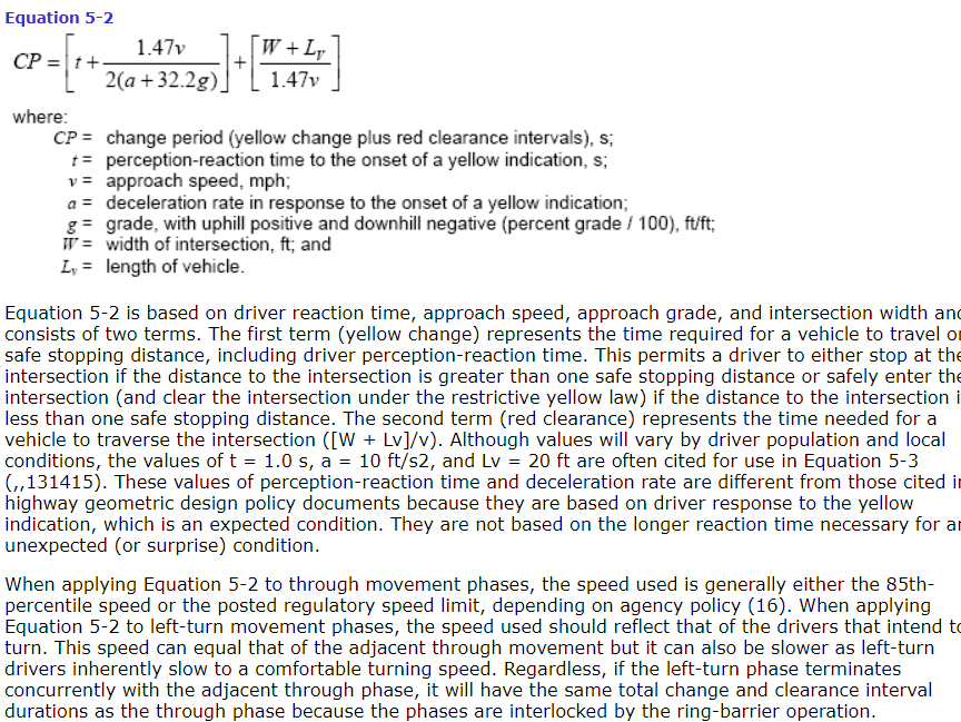 Identify the Errors in the Yellow Signal Light Equation
