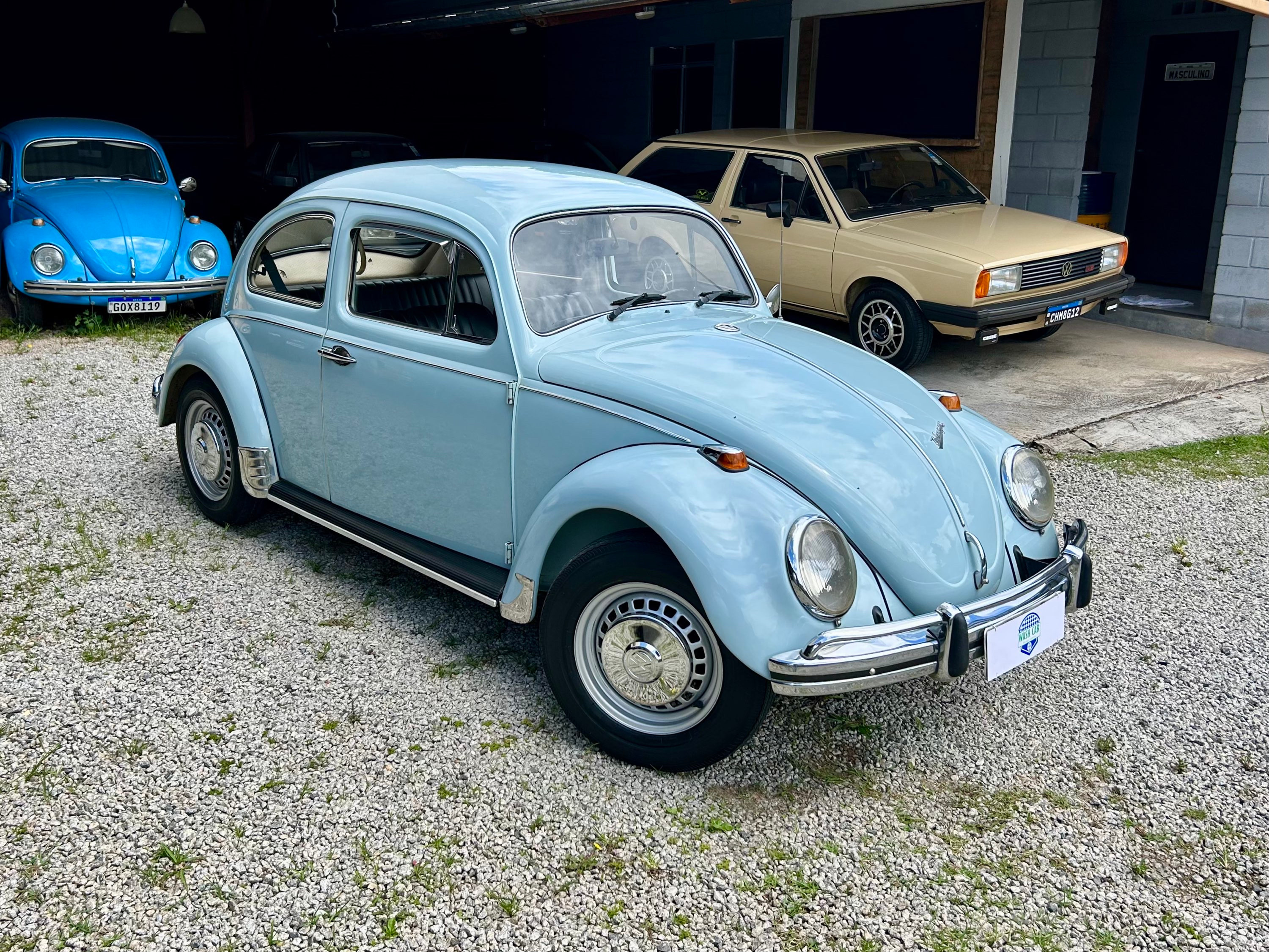 VW 1500 Fuscão 1971 Azul Diamante