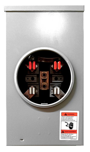 Microelectric 200 Amp Meter Socket | Hanks Elec. Surplus