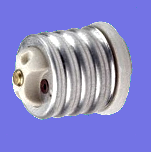 Mogul to Medium Base Light Bulb Adapter | Hanks Elec. Surplus