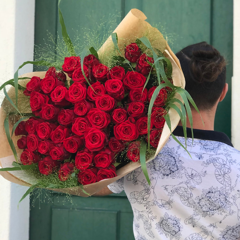 Roses Red Naomi | L'Atelier De Brice