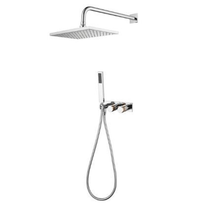 Crestial Line Concealed Shower Mixer w/ Headshower - C36907CR | ferrara