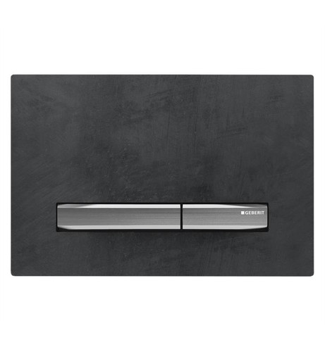 Geberit Sigma 50 Square Dual Flush Push Plate - Mustang Slate | ferrara