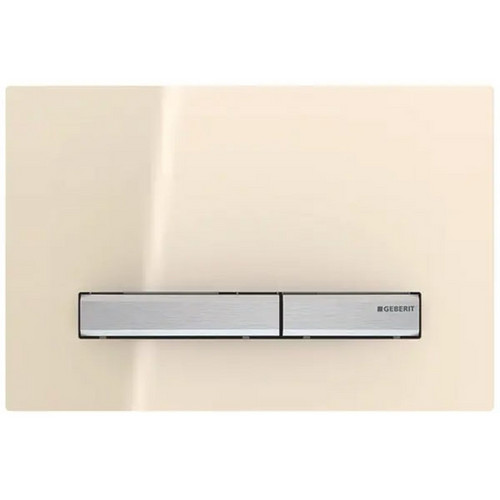 Geberit Sigma 50 Square Dual Flush Push Plate - Sand | ferrara