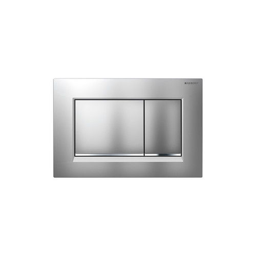 Geberit Sigma 20 Square Dual Flush Push Plate - Bright | ferrara