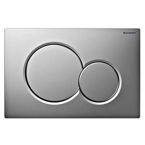 Geberit Sigma 01 Round Dual Flush Push Plate - Bright Chrome | ferrara