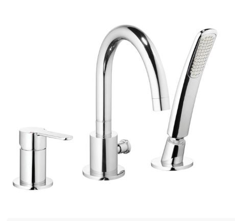 Crestial Vision A 3-hole Bath Mixer - C33401 | ferrara