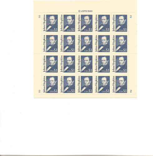 2194 - $1 Johns Hopkins Unused | Markest Stamp Co.
