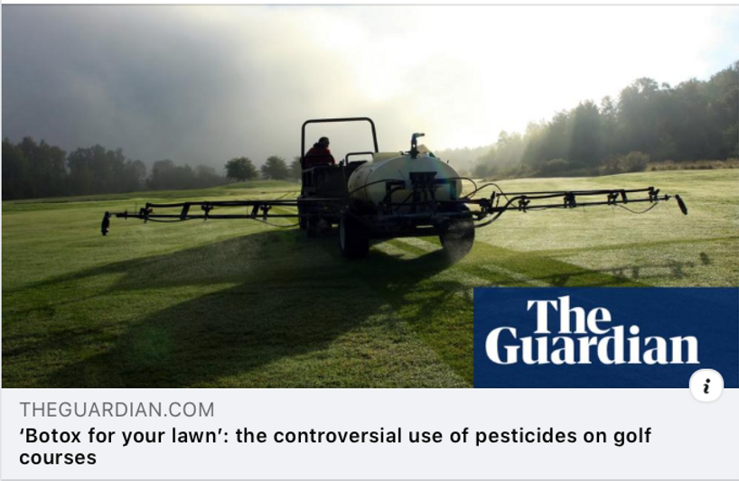 Golf with some poison?