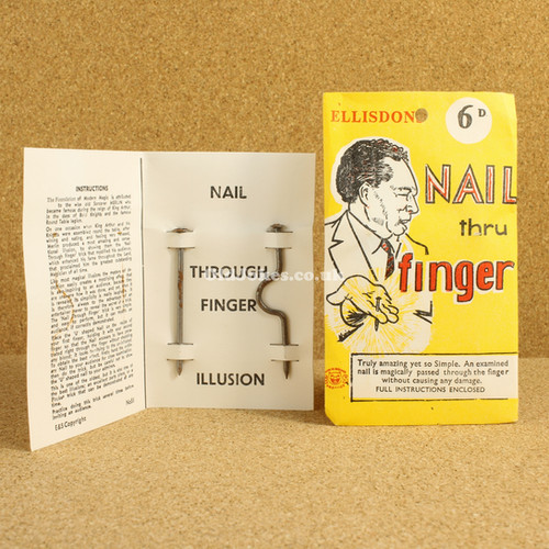 Ellisdons Nail Through Finger | Old Jokes