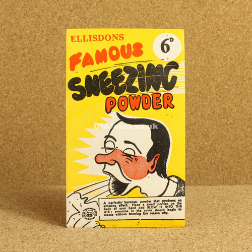 Ellisdons Sneezing Powder | Old Jokes