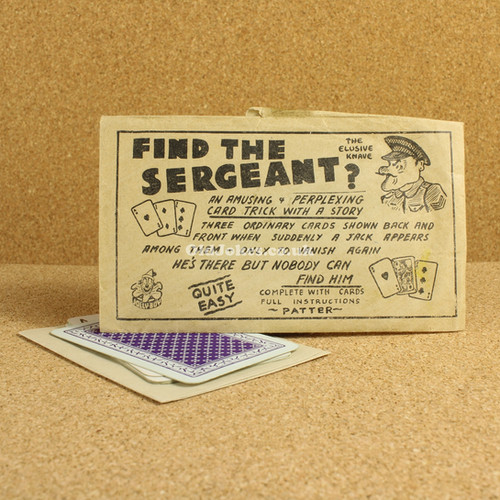 Jolly Boy Find The Sergeant | Old Jokes