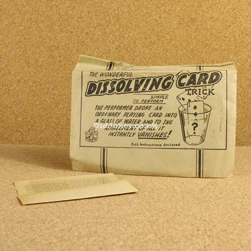 Jolly Boy Dissolving Card Trick | Old Jokes