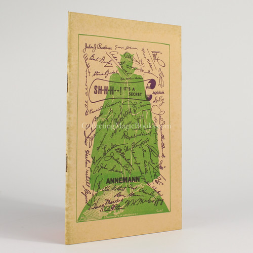 Sh-h-h--! It's a Secret - Theodore Annemann | CollectingMagicBooks