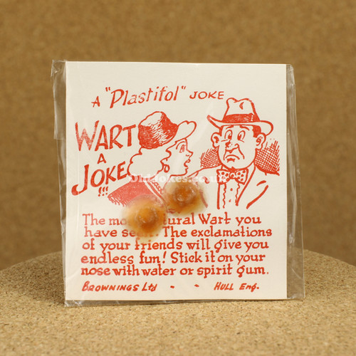 Plastifol Wart a Joke! Fake Warts | Old Jokes