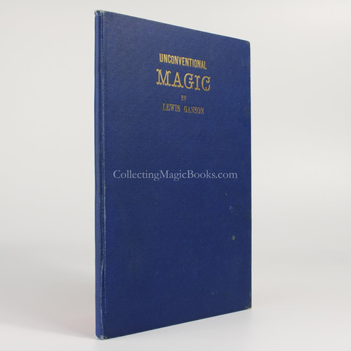 Unconventional Magic - Lewis Ganson | CollectingMagicBooks