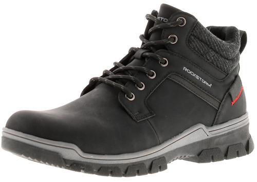Mens Hiking Boots in Black - Bertie by Rockstorm | Baldwins